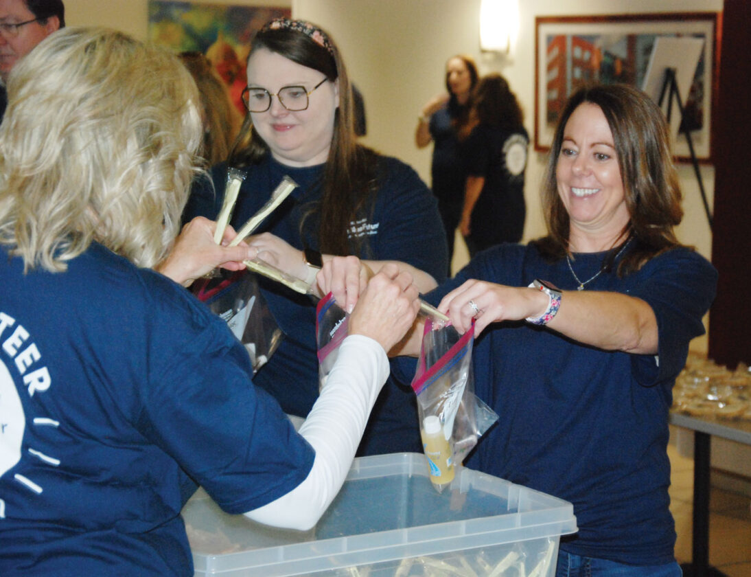 Highmark employees pack hygiene kits for veterans | News, Sports, Jobs ...